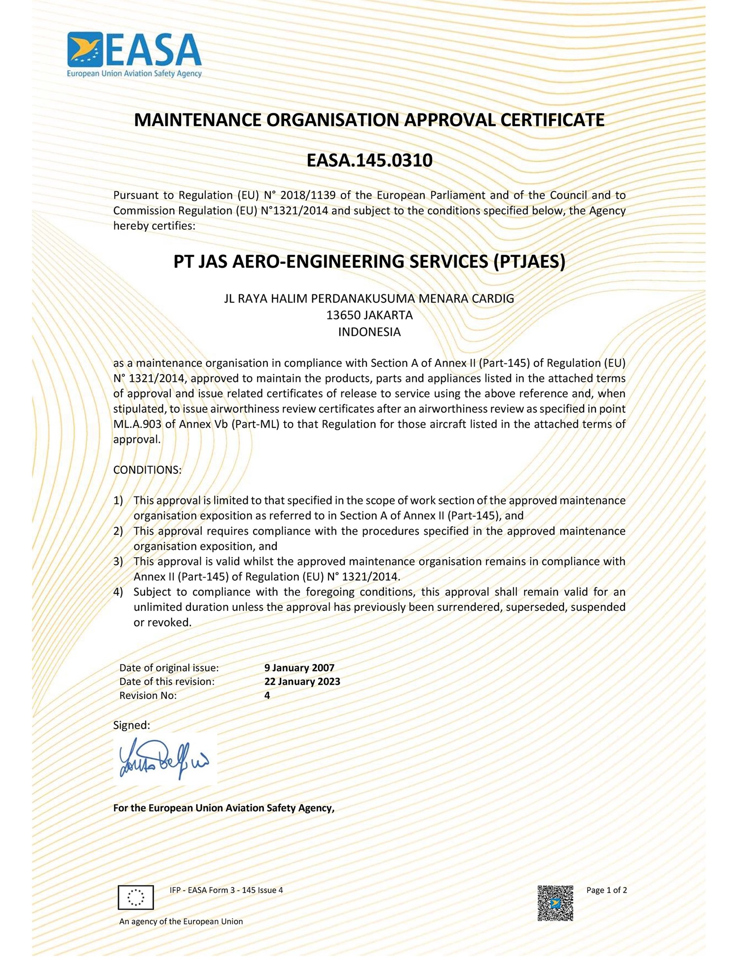 PT JAS Aero Engineering Services