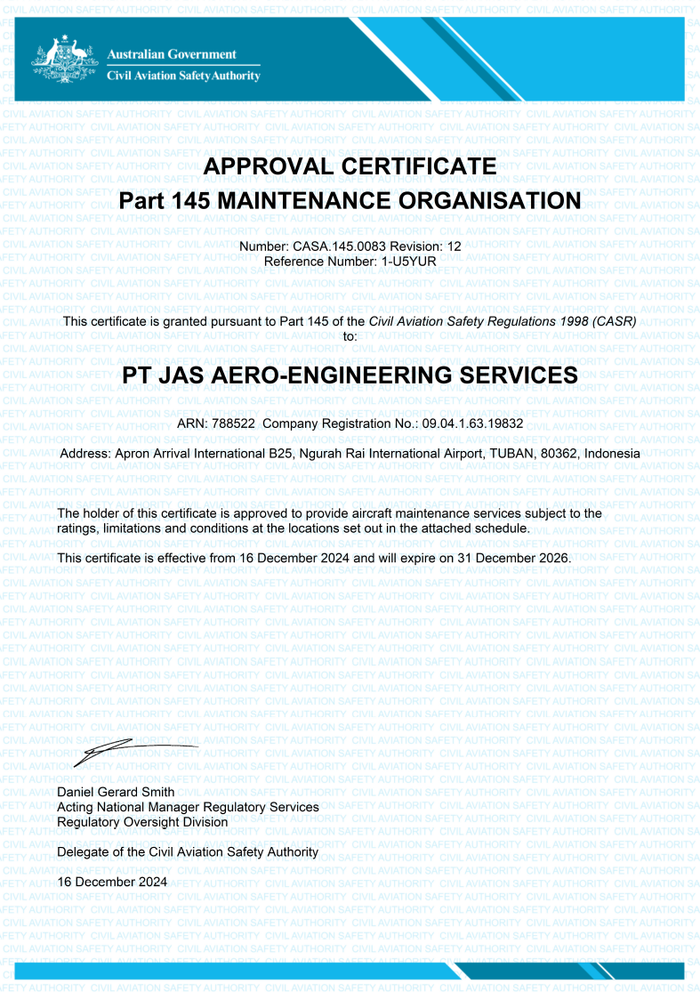 PT JAS Aero Engineering Services